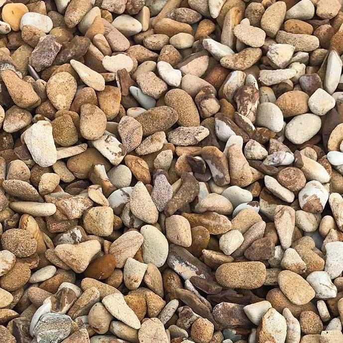 Pebbles Sandstone Mandras 2-4 cm Sac 20 kg 2-4 cm Sac 15 KG - PIATRAONLINE