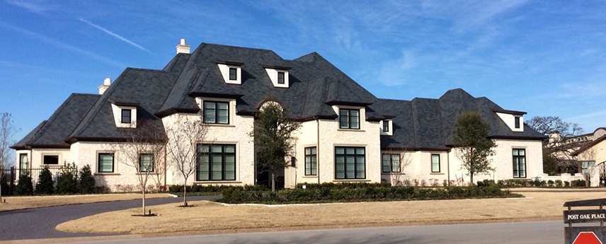 Acoperis din placi de ardezie cu latime variabila - PIATRAONLINE