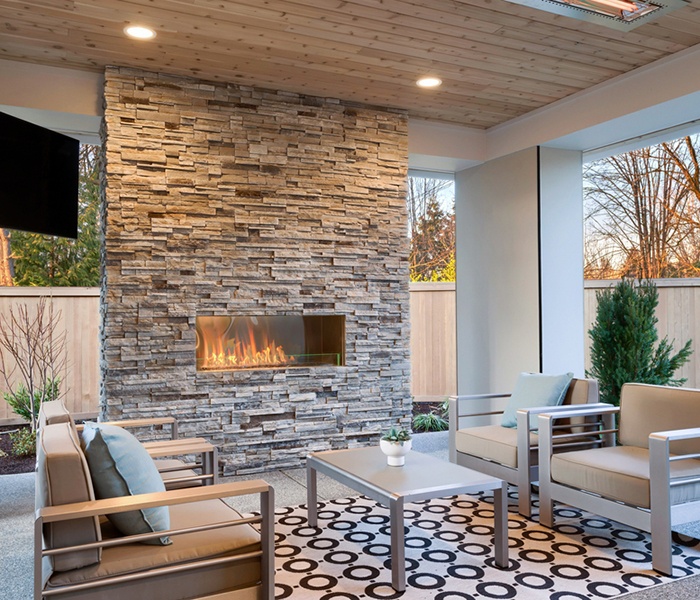 Piatra Naturala Decorativa | Idei decorare perete living: sfaturi ...